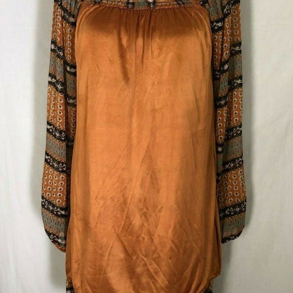 American Rag | Dresses | American Rag Cie Boho Chic Peasant Style Dress ...